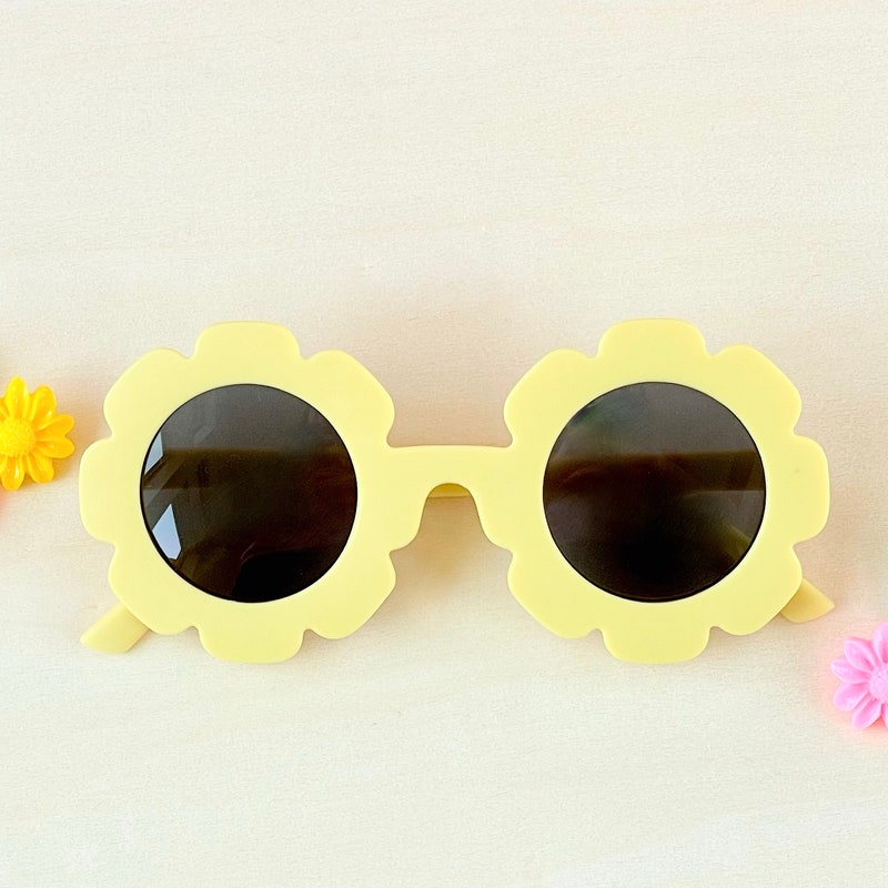 Flower Sunglasses - Etsy
