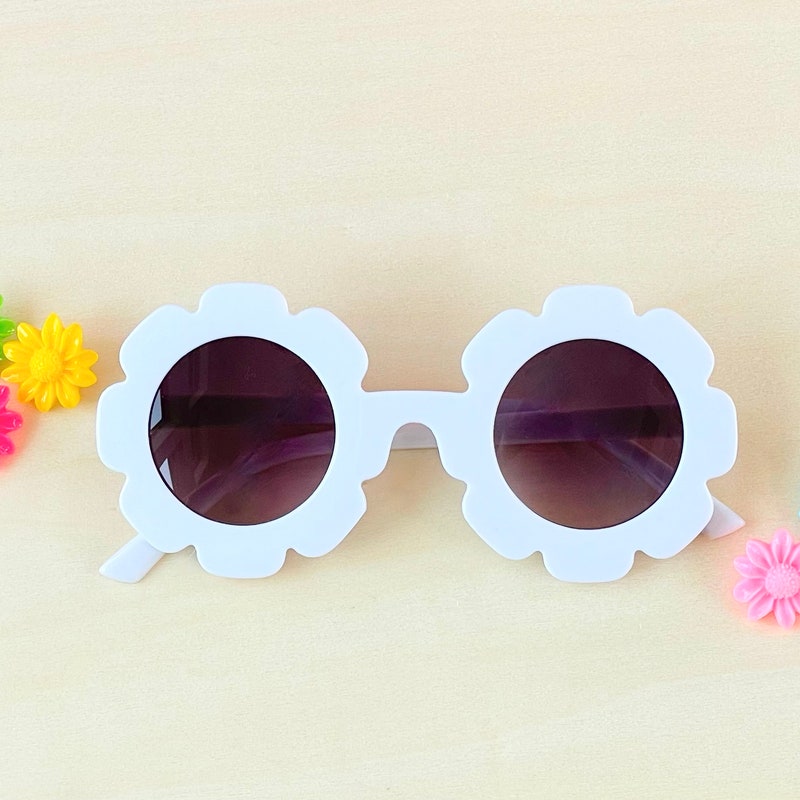 Flower Sunglasses - Etsy
