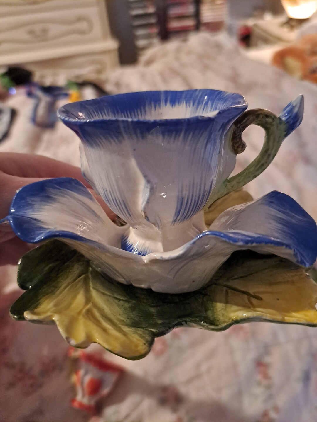 Flower Shape Porcelain Cups - Etsy