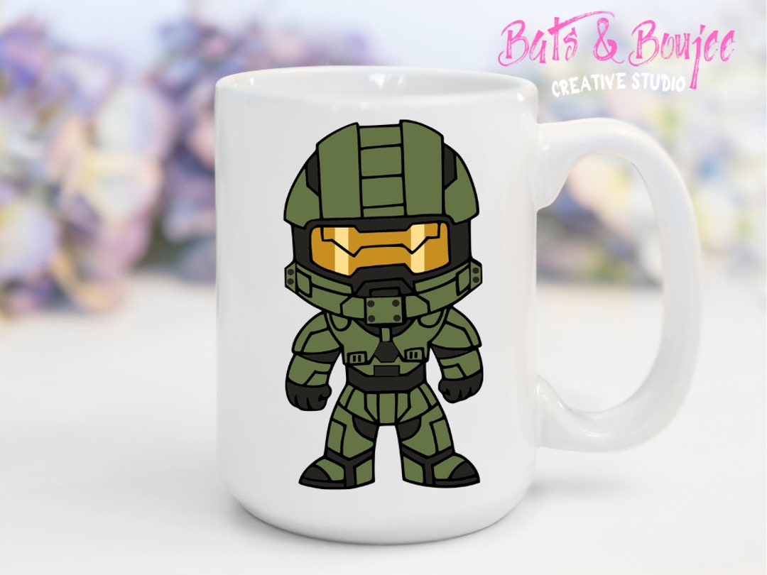 Gamer, Gamer Mug, Coffee Mug, Nerd Gifts, Geek Gifts, Master, Chief ...