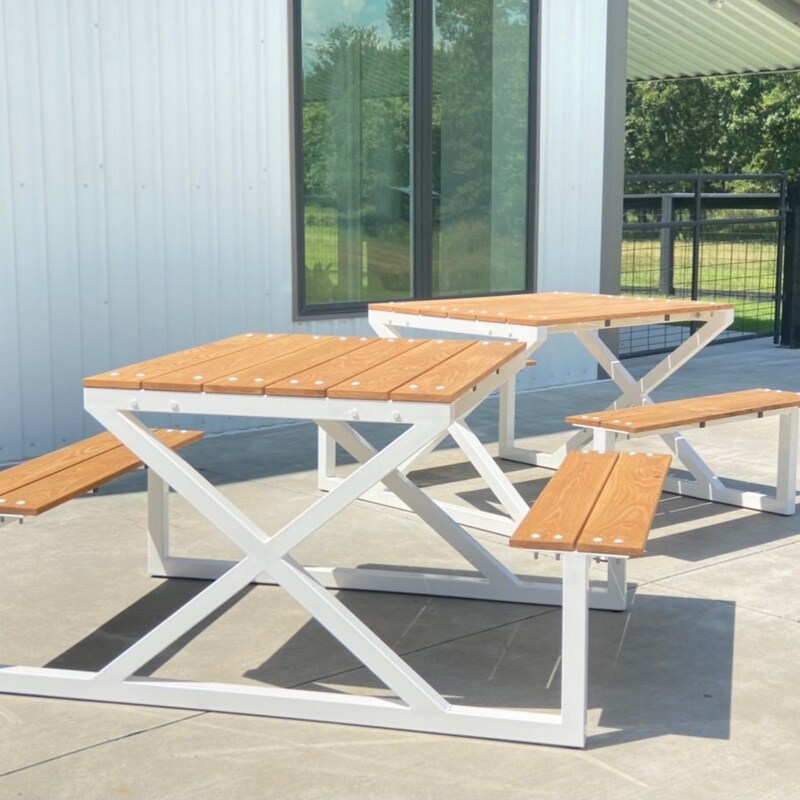 Modern Picnic Table - Etsy