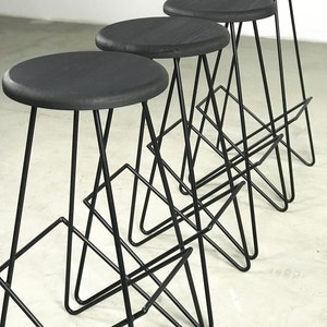 Custom Handmade Bespoke Restaurant Commercial Stool - Etsy