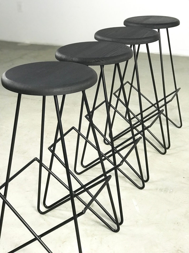 Custom Handmade Bespoke Restaurant Commercial Stool | Etsy