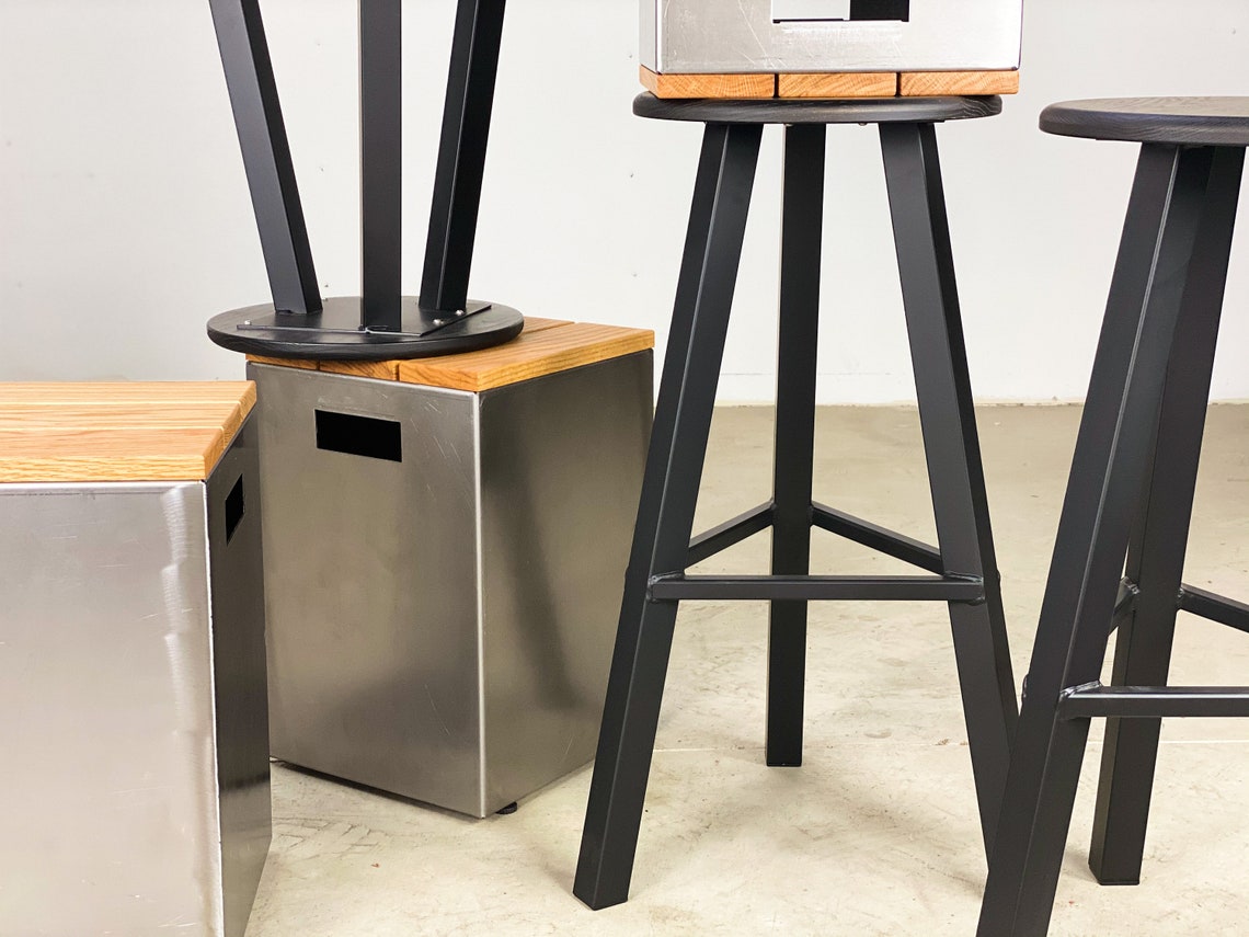 Custom Handmade Bespoke Restaurant Commercial Stool - Etsy