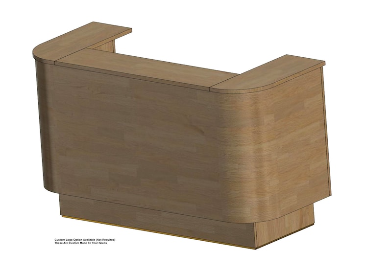 Custom Handmade Bespoke Reception Desk Hostess Stand Cash Wrap - Etsy