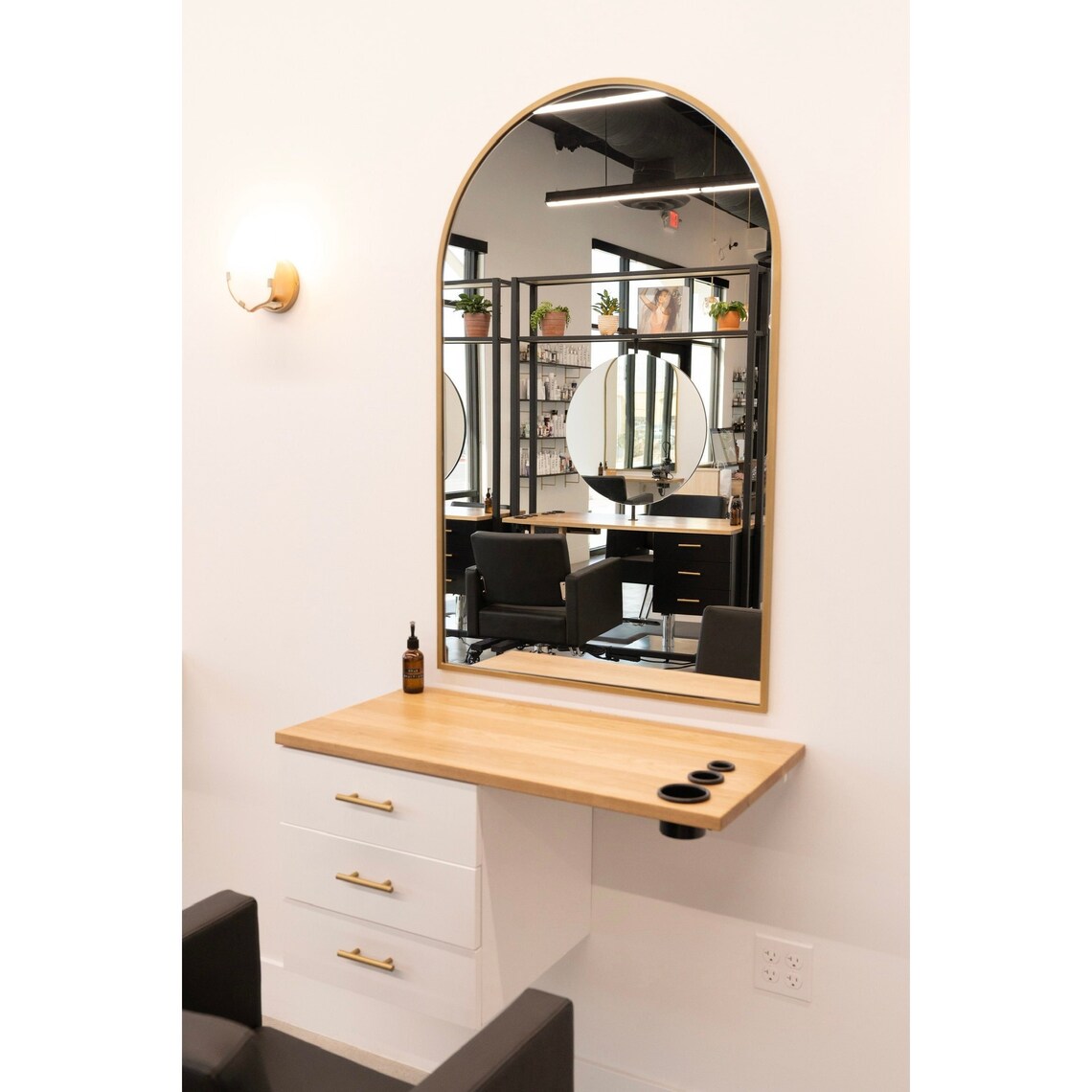 Custom Handmade Bespoke Salon Styling Station - Etsy