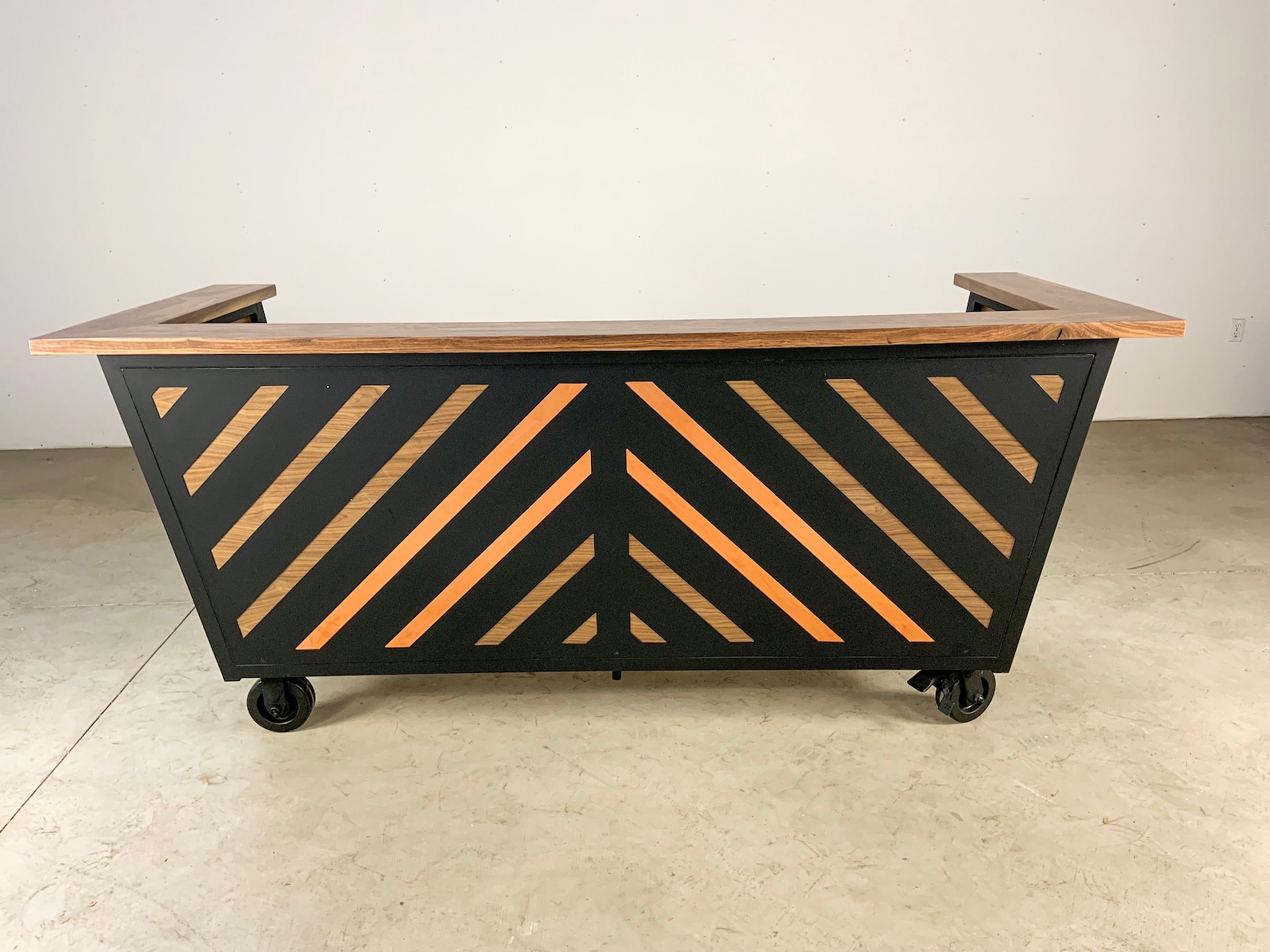 Custom Handmade Bespoke Reception Desk Hostess Stand Cash Wrap | Etsy UK