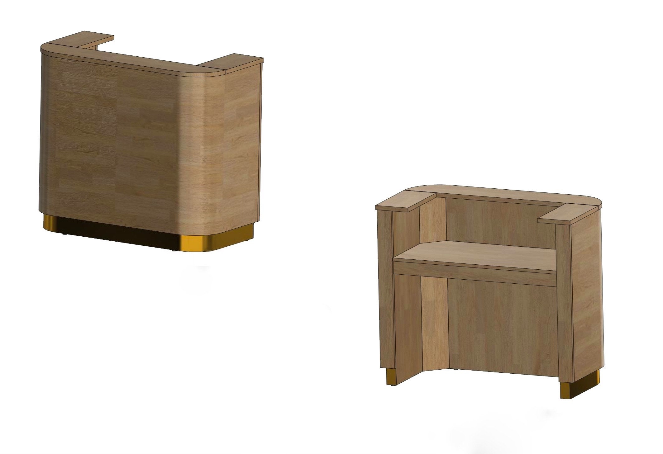 Custom Handmade Bespoke Reception Desk Hostess Stand Cash Wrap - Etsy ...