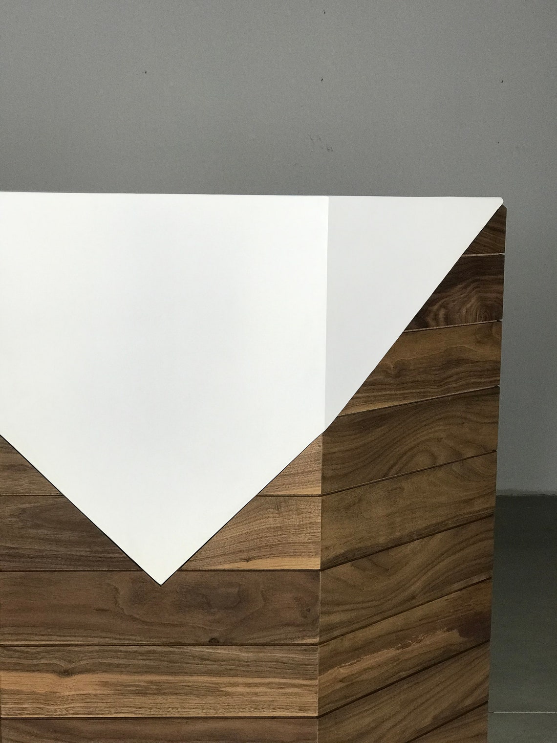 Custom Handmade Bespoke Reception Desk Hostess Stand Cash Wrap | Etsy