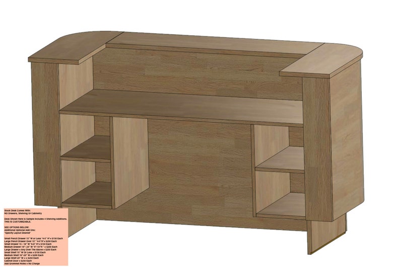 Custom Handmade Bespoke Reception Desk Hostess Stand Cash Wrap - Etsy