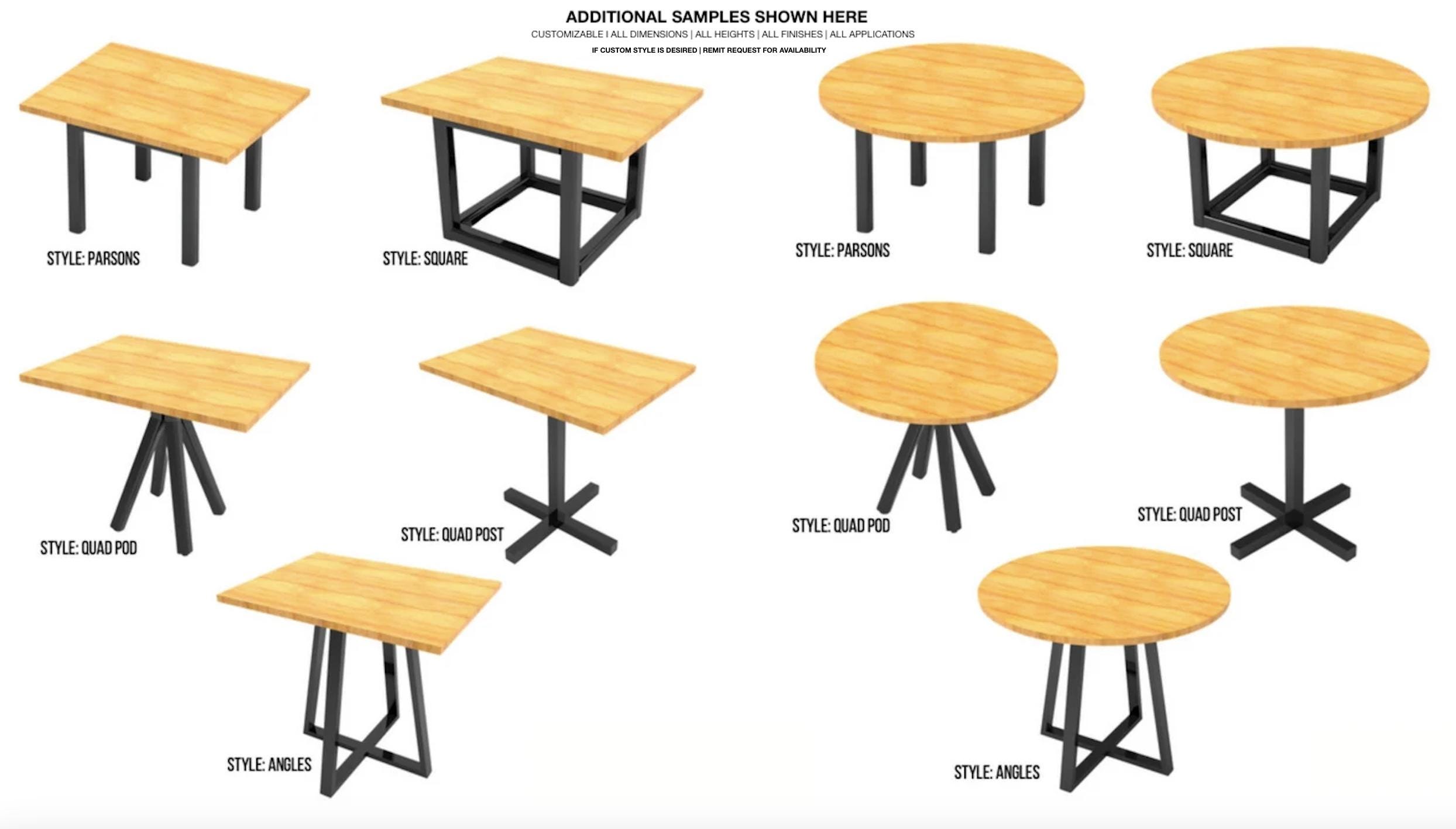 Custom Handmade to Order Commercial Restaurant Dining Counter Bar ...