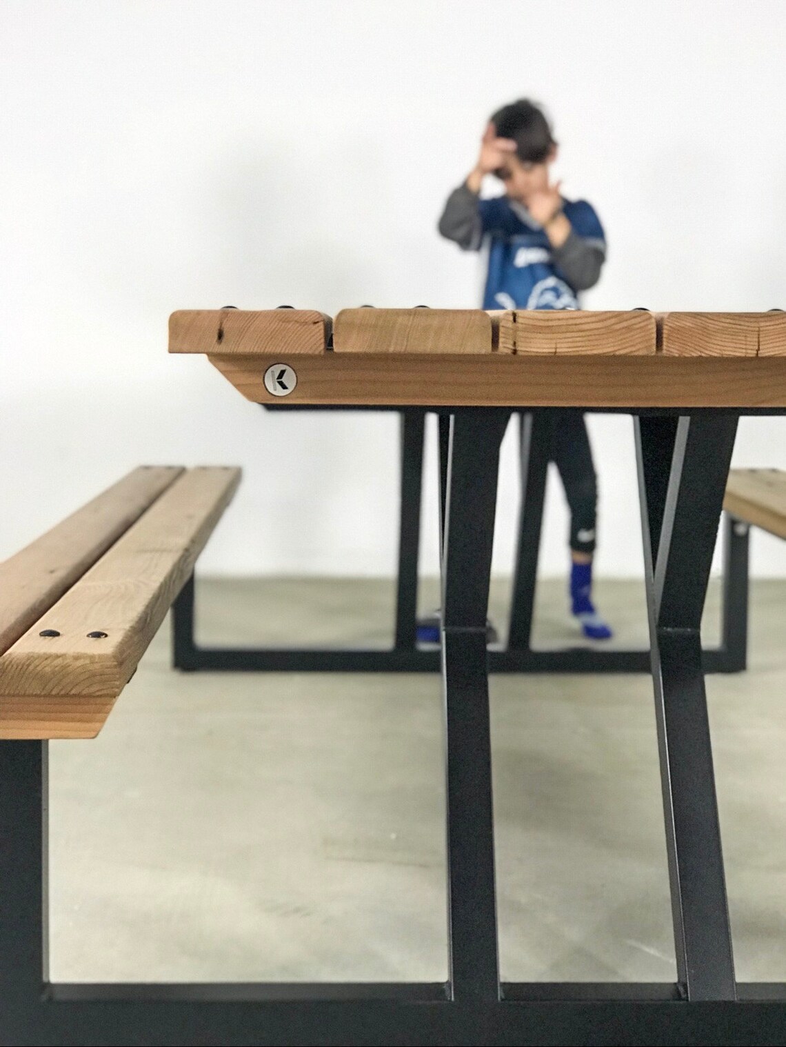 Custom Handmade Bespoke Commercial Restaurant Picnic Table - Etsy