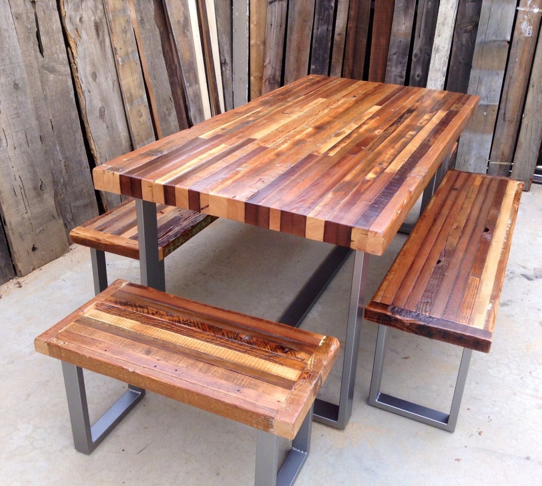 Custom Handmade Bespoke Commercial Restaurant Patio Dining Table ...