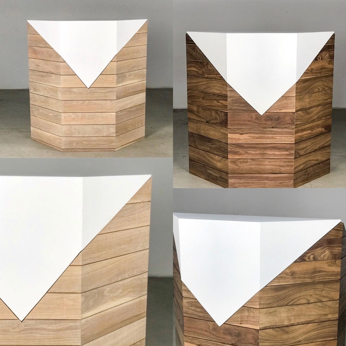 Custom Handmade Bespoke Reception Desk Hostess Stand Cash Wrap | Etsy