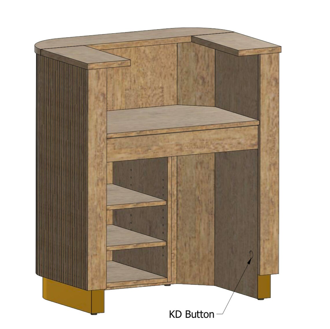 Custom Handmade Bespoke Reception Desk Hostess Stand Cash Wrap - Etsy