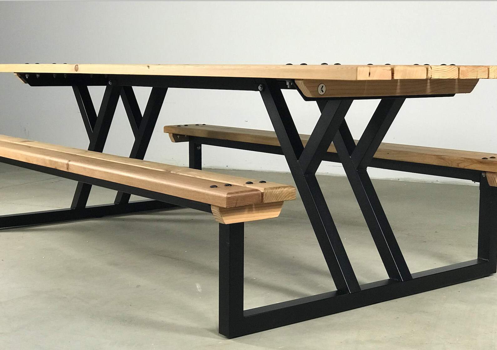 Custom Handmade Bespoke Commercial Restaurant Picnic Table - Etsy