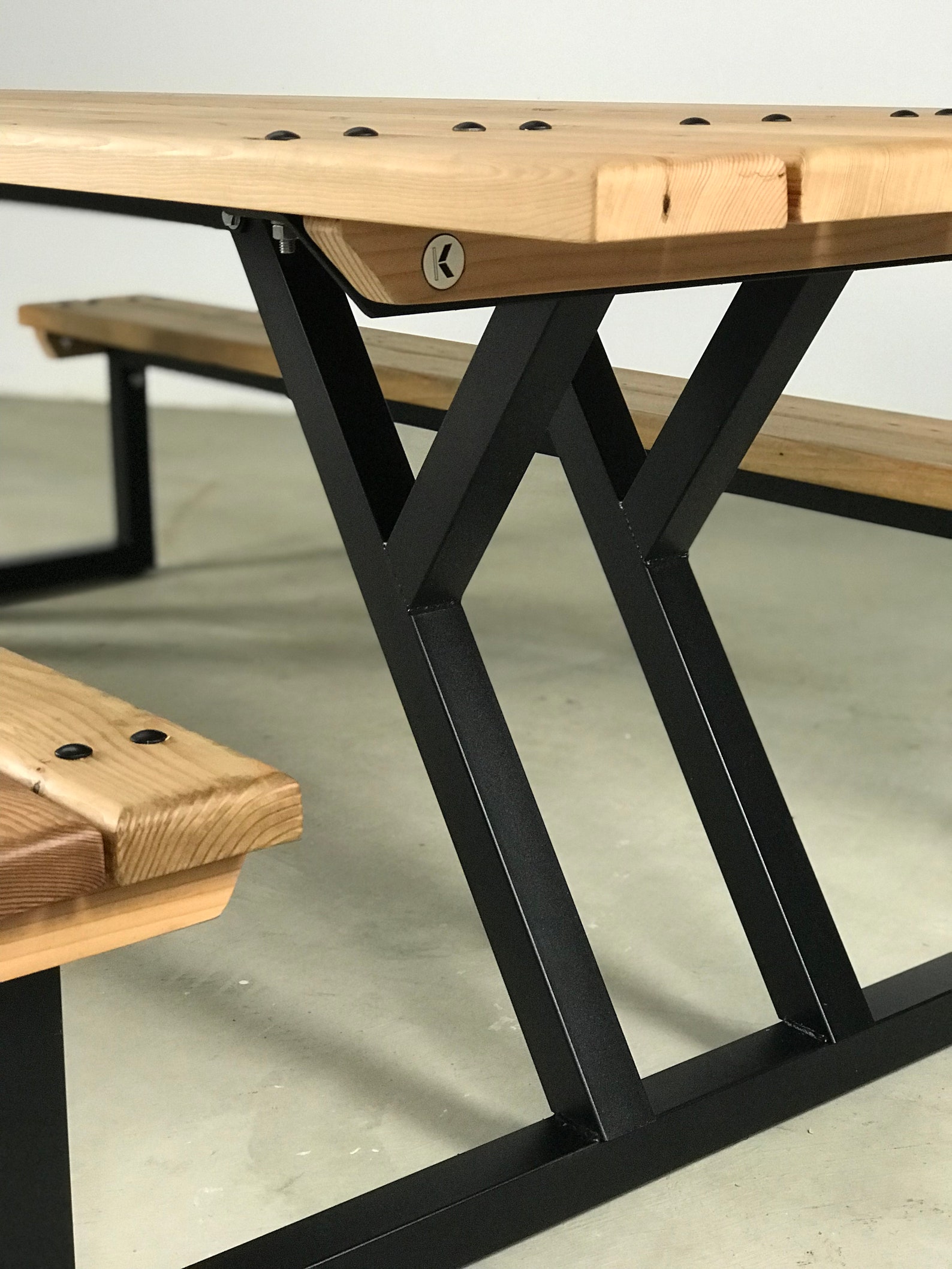 Custom Handmade Bespoke Commercial Restaurant Picnic Table - Etsy