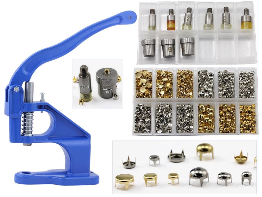 Starter Kit - Bedazzler Nailhead Stud Setter Tool Hand-press Machine ...