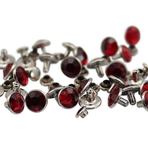 Rhinestone Rivet Stud Setter Kit - Includes Over 1000 Pieces Dies Hand ...