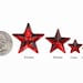 Crystal Clear Star Rhinestones Embelishments Flat Back Acrylic Plastic ...