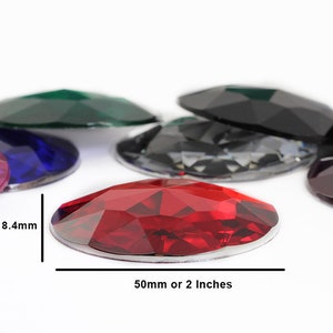 Crystal Clear Large Round Jewels Acrylic Rhinestones Plastic Gems for ...