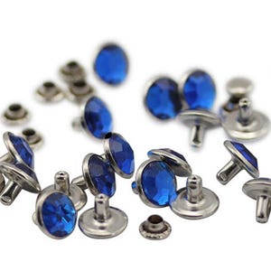 Rhinestone Rivet Stud Setter Kit - Includes Over 1000 Pieces Dies Hand ...