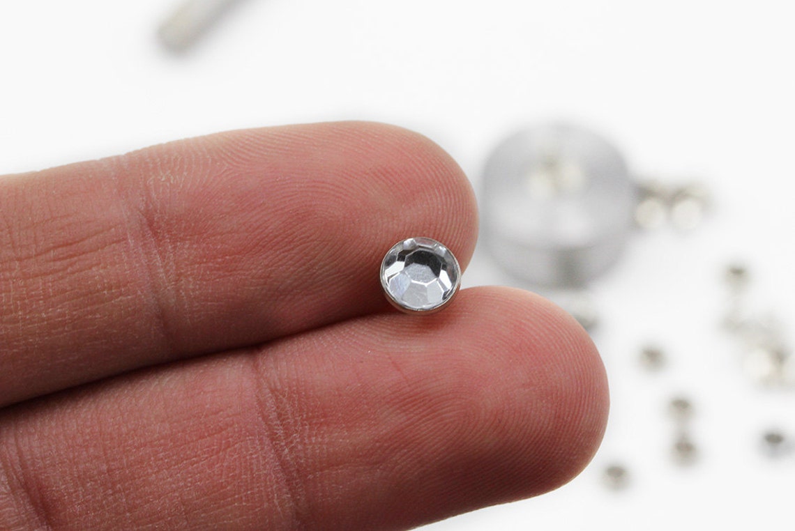 Rhinestone Rivet Stud Setter Kit Includes Over 1000 | Etsy