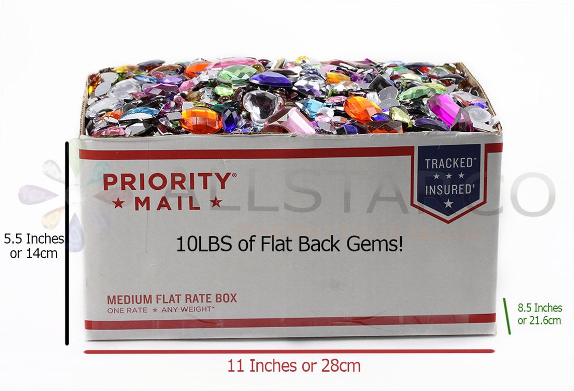 The Craft Bulk Box Crafting Flat Back Gems Rhinestones - Etsy Canada
