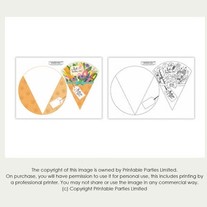 Printable Teacher Appreciation Card Flower Bouquet Color and BW Color ...