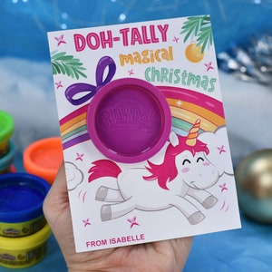 Printable Christmas Play Dough Holders | Holiday Class Gifts | 8 ...