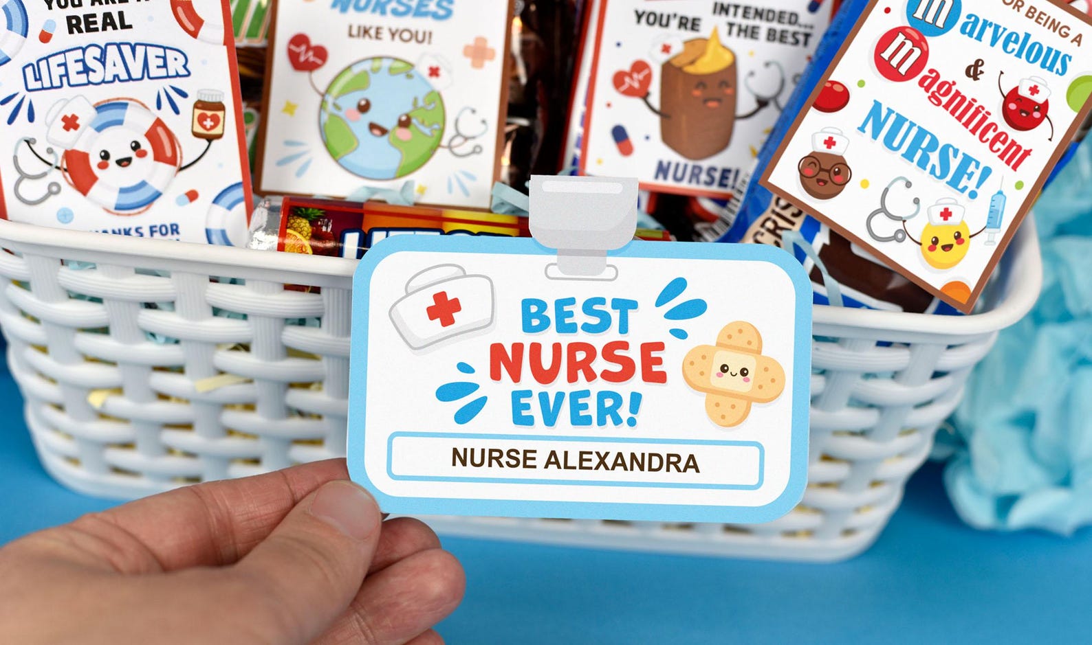Printable Nurse Appreciation Candy Grams: Gift Tags (digital Download ...