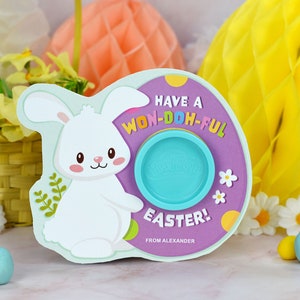 Easter Play Dough Gift Card | Printable Class Easter Gifts | Non-candy ...