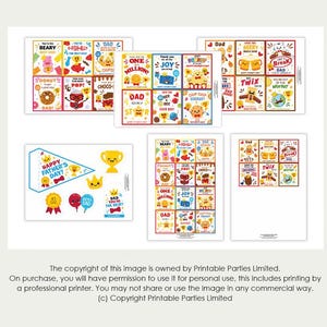 Printable Father's Day Treat Tags | Candy Grams | Father's Day Gift ...