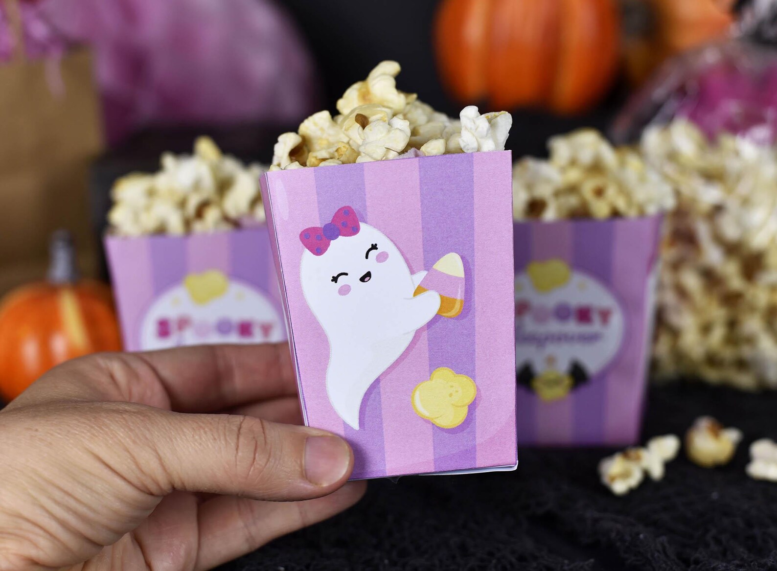 Printable Halloween Spooky Sleepover Snack Box (PDF) - Etsy