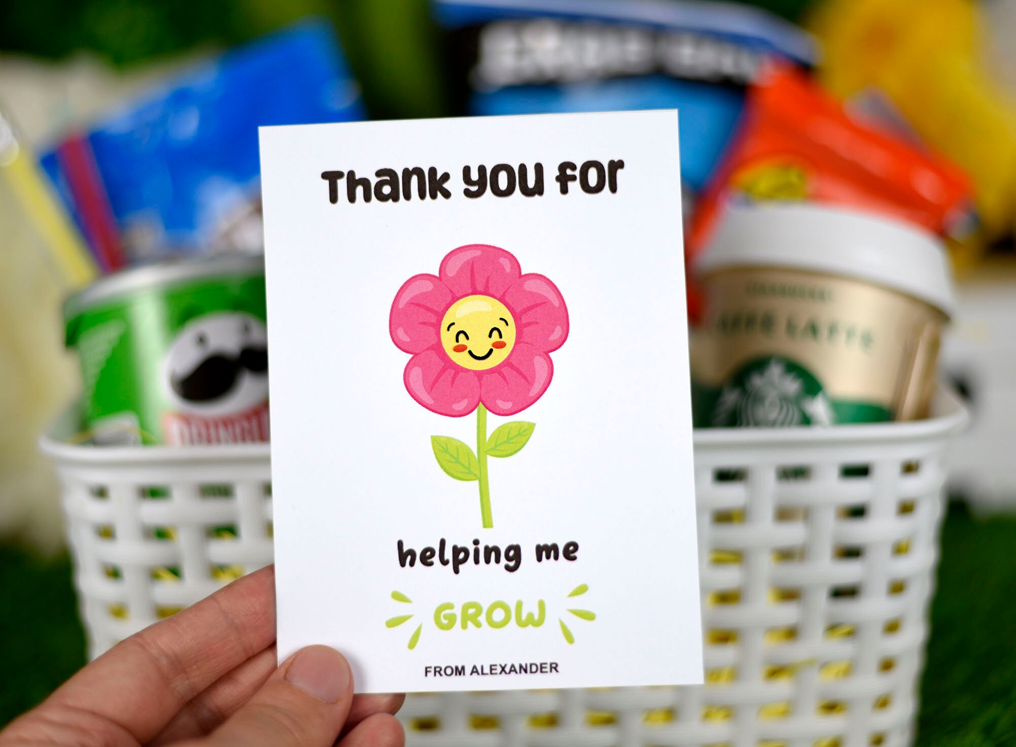 Printable Personalised Teacher Appreciation Cards | End of Term Gift ...