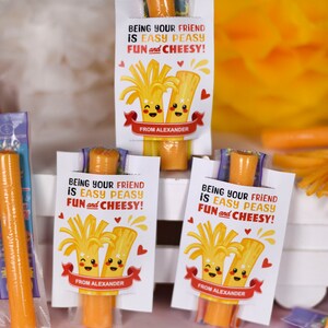 Printable Valentines String Cheese Labels | Class Mates Gift | Non ...