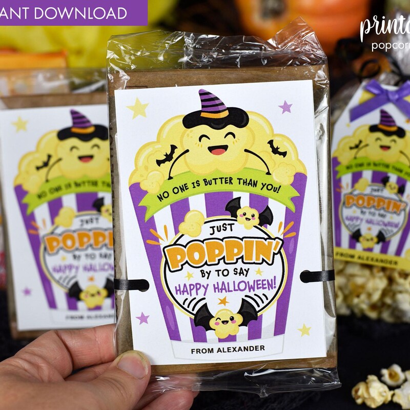Popcorn Tags - Etsy