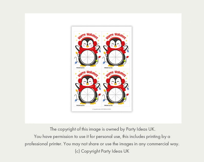 Play Dough Christmas Gift Card | Printable Class Holiday Gifts | Non ...