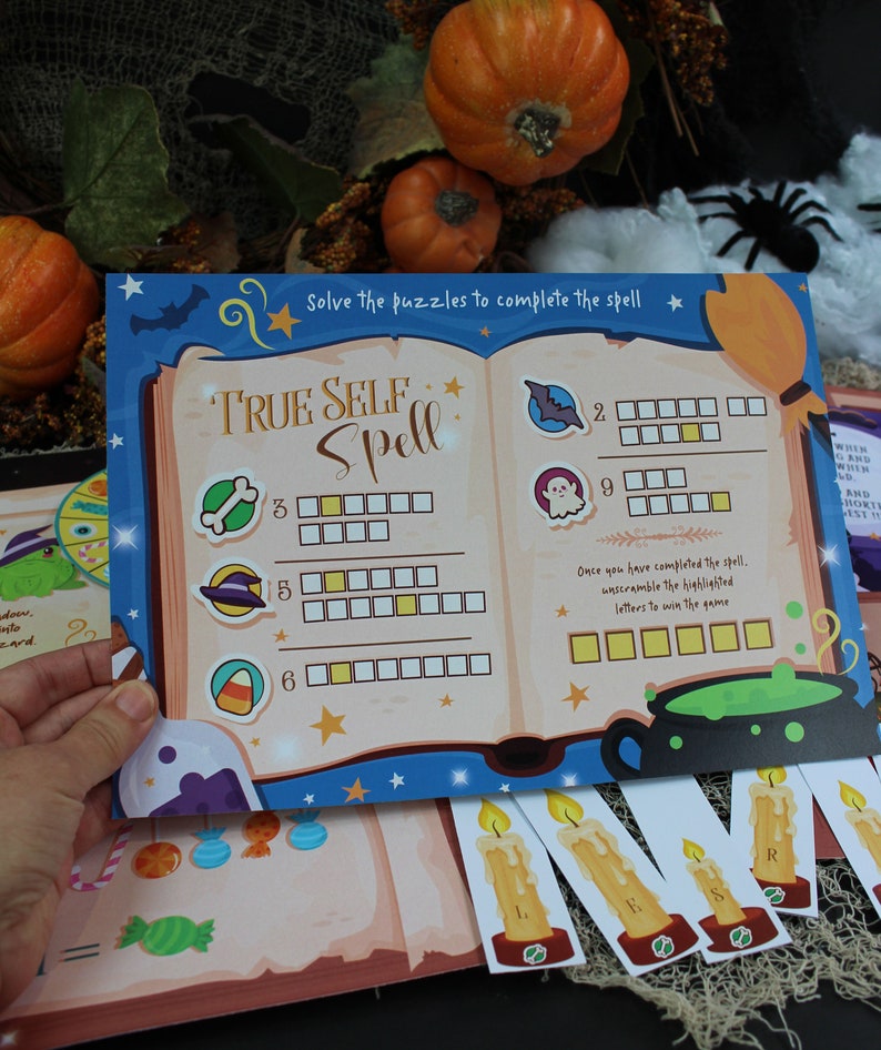 Halloween Escape Room Digital Download Printable Halloween - Etsy