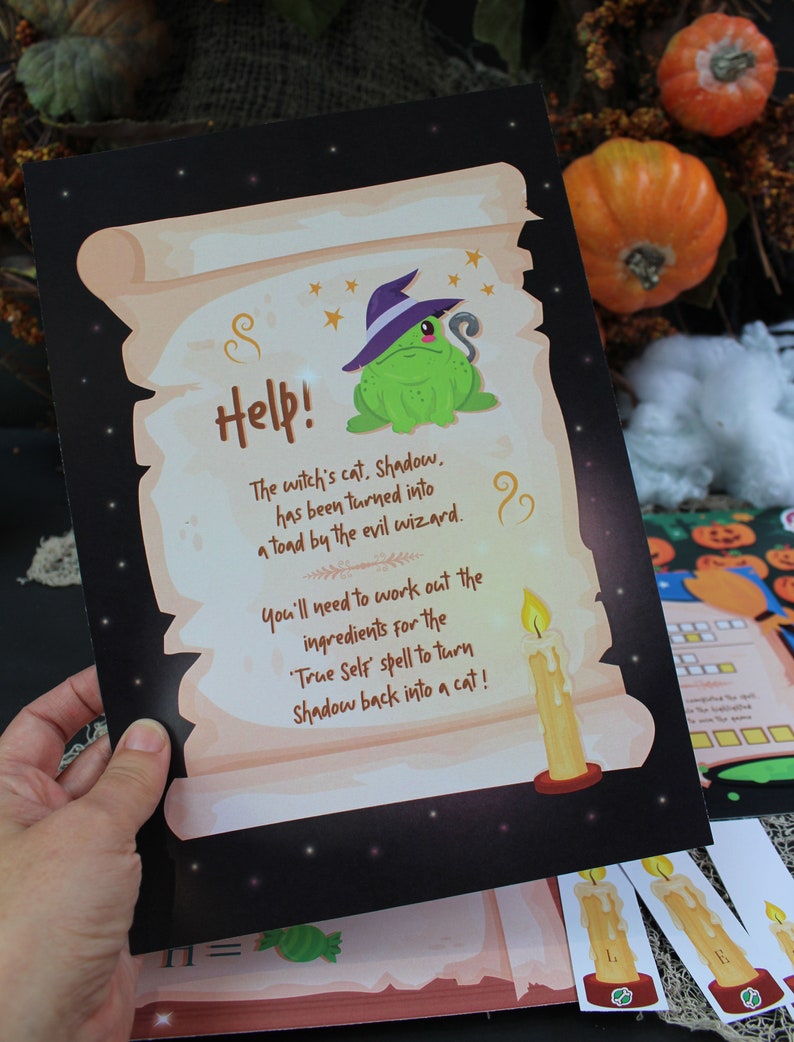 Halloween Escape Room Digital Download Printable Halloween - Etsy