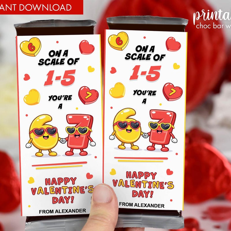 Valentine Chocolate Wraps - Etsy