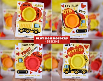 Play-doh Valentines Gift Card | Printable Class Valentine Day Gifts ...