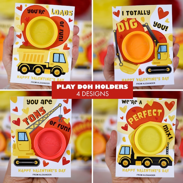 Play Doh Valentine - Etsy
