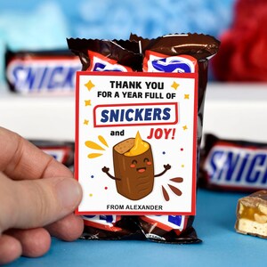 Printable Candy Thank You Gift Tag | Teacher Appreciation Week | Thank ...