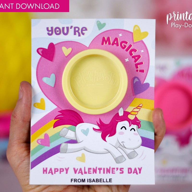 Play Doh Valentine - Etsy
