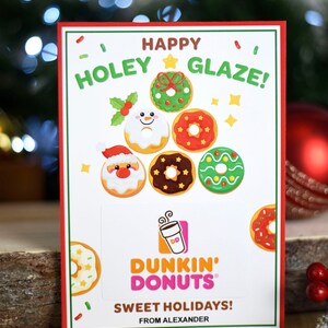 Printable Christmas Gift Card Holder | Teacher Appreciation Gift ...