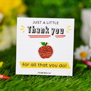 Printable Teacher Appreciation Gift Pin Badge Holder Teacher ...