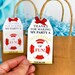 Printable Boat Birthday Party Gift Tag | Personalized Favor Tag ...