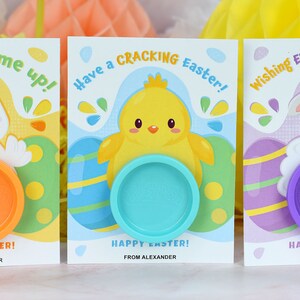 Play Dough Easter Gift Card | Printable Class Mates Gift | Non-candy ...