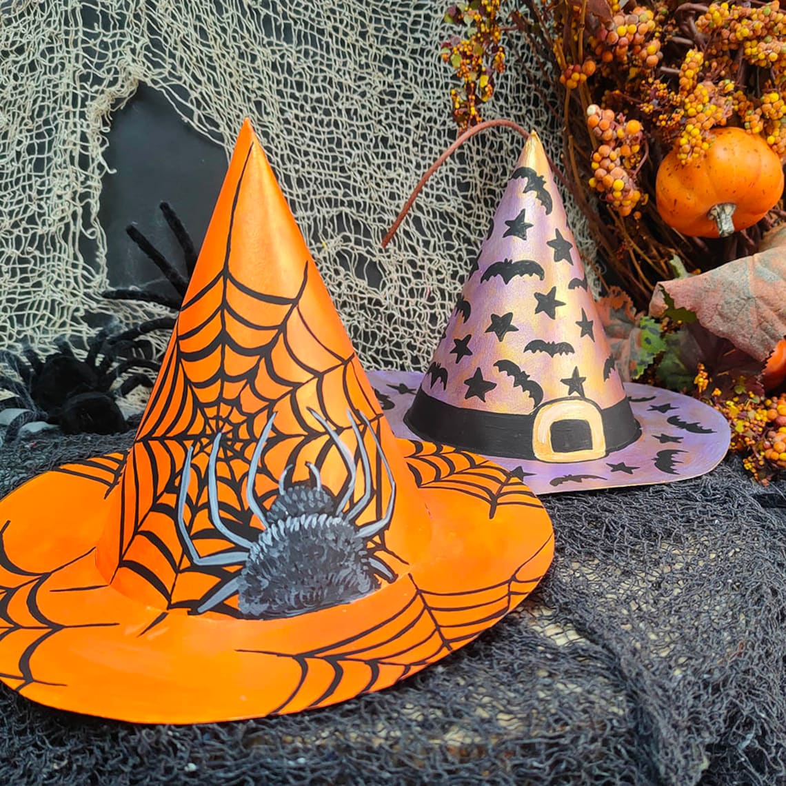 Printable Witch Hat Craft Template: Kids Halloween Activity (digital ...